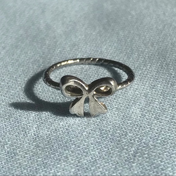 Jewelry | Silver Bow Ring | Poshmark